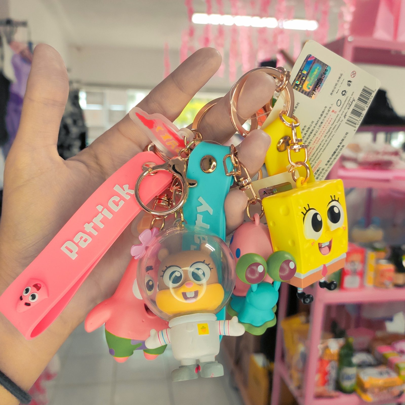 Llaveros Bob esponja - sugarglamourstore