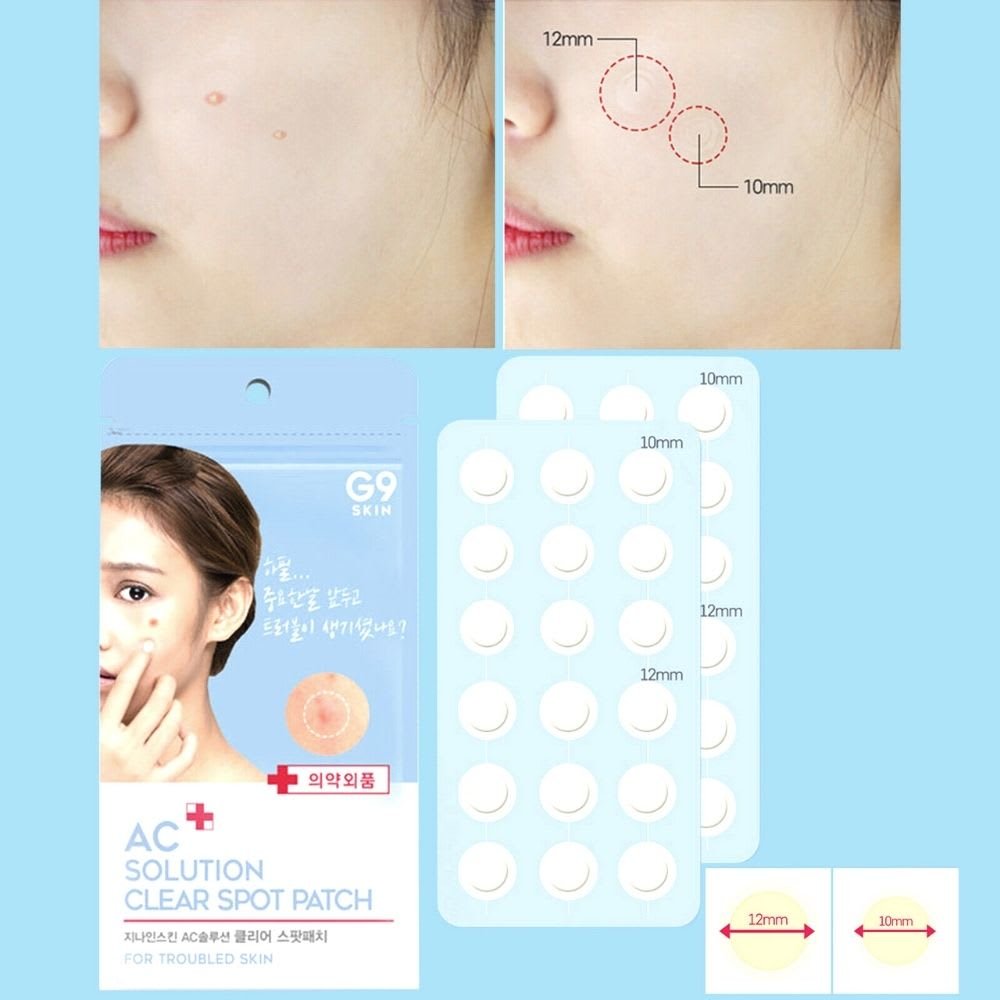 AC SOLUTION ACNE CLEAR SPOT PATCH - sugarglamourstore